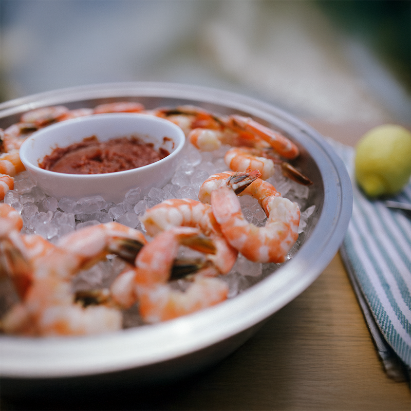 Elegant Dual-Layer Seafood Serving Bowl – Self-Draining Hot & Cold Platter – Toadfish