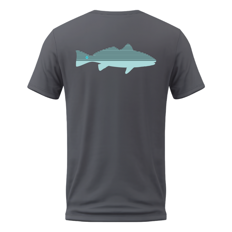 Toadfish Outfitters Tailing Red T-Shirt | Toadfish Apparel & Hats