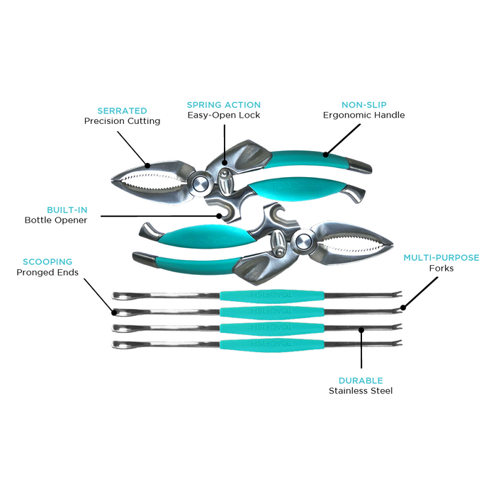 Crab & Lobster Tool Set | The Best Deal On Seafood Tools! – Toadfish
